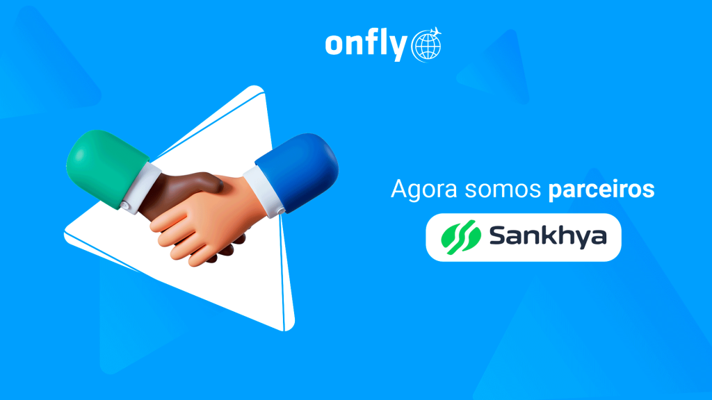 Onfly e Sankhya estabelecem parceria - Onfly