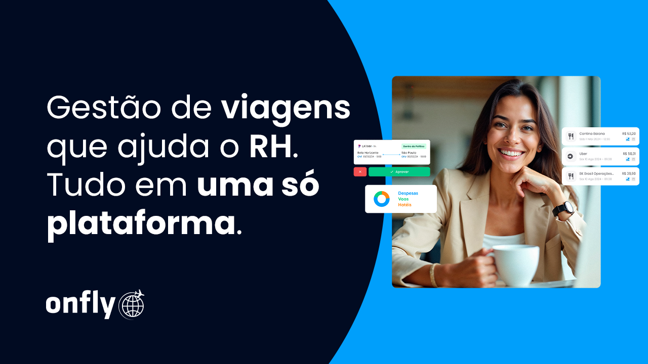 Plataforma Tudo-Em-1 Para o Rh cuidar de Viagens e Despesas